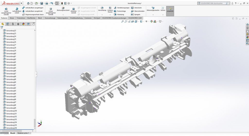 3D Padelt | parametrisches-Reverse-Engineering-Solid Works
